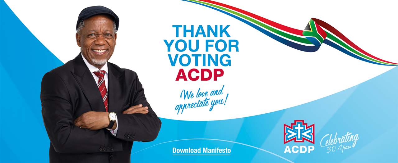 Home - African Christian Democratic Party